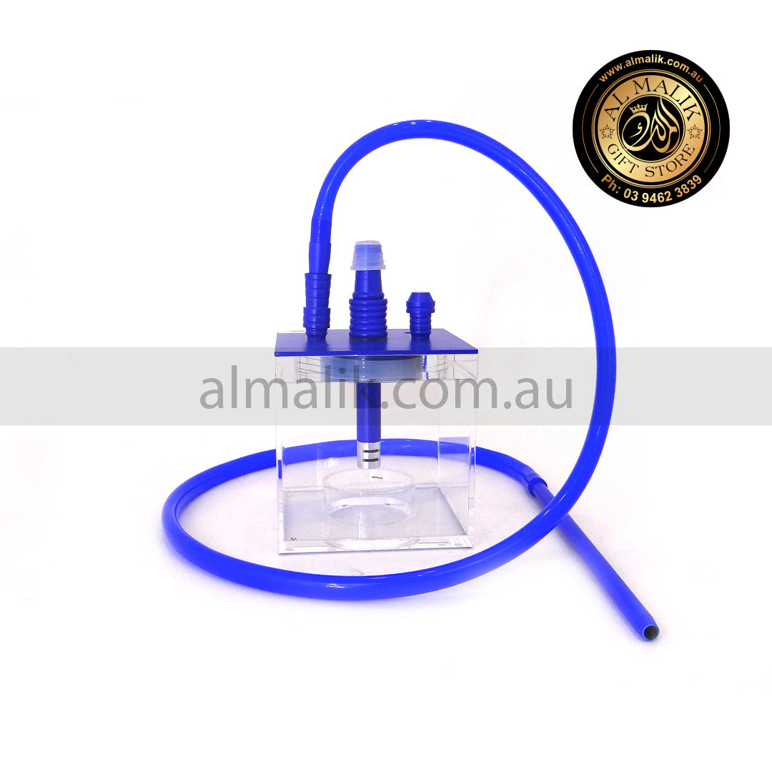 CUBE ACRYLIC BLUE SHISHA